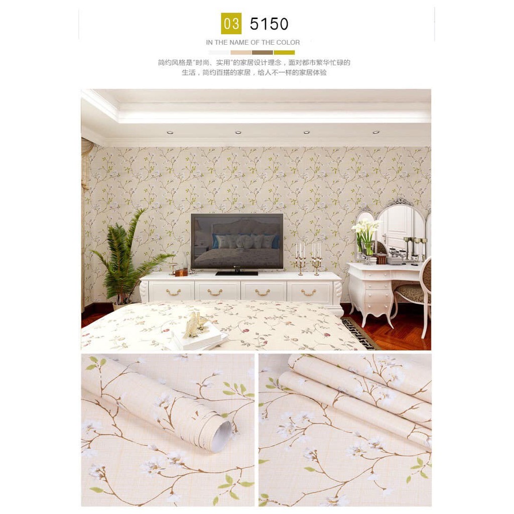 wallpaper 10meters sticker adhesion wallpaper wall sticker | Shopee ...