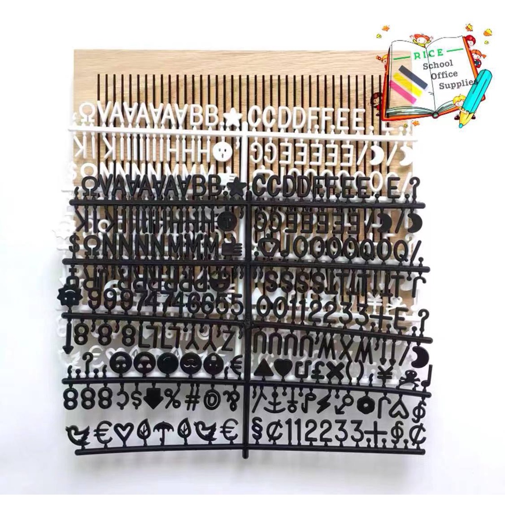 Rice Extra Refill Letter for Letter Board | Shopee Philippines