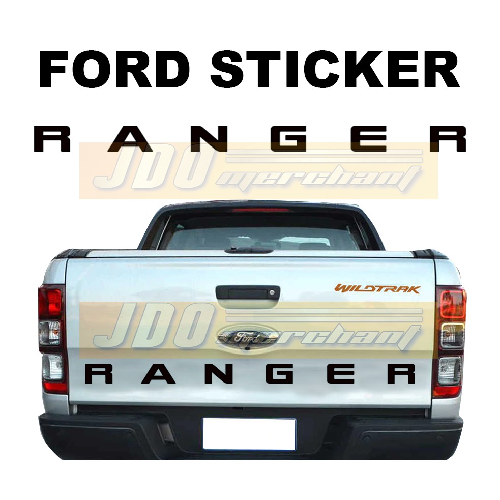 Ford Ranger Tailgate Sticker 1 PC | Shopee Philippines