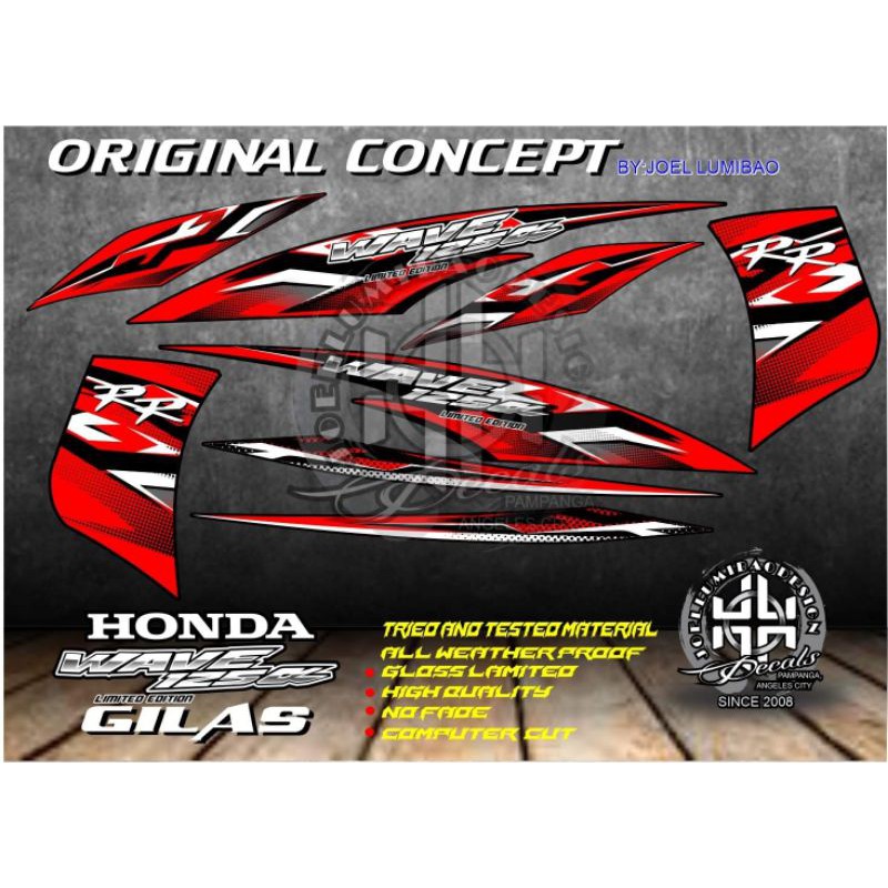 honda wave 125 gilas limited edition | Shopee Philippines