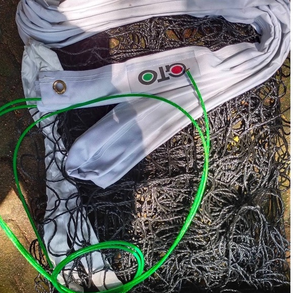 GTO Tournament Volleyball Net HEAVY DUTY (Black) WITH BAG PACK ...