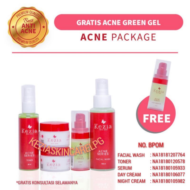Kezia Skincare Acne Package / Acne Face Package / Acne Scars / Black ...