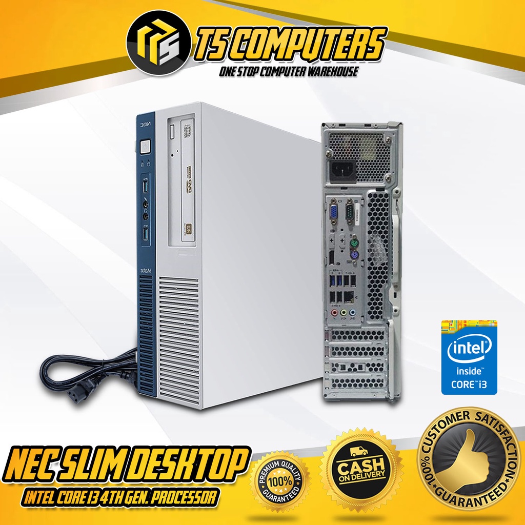[T5 COMPUTERS] NEC Slim Intel Core i3 4th Gen 4GB/8GB 160GB 512MB ...