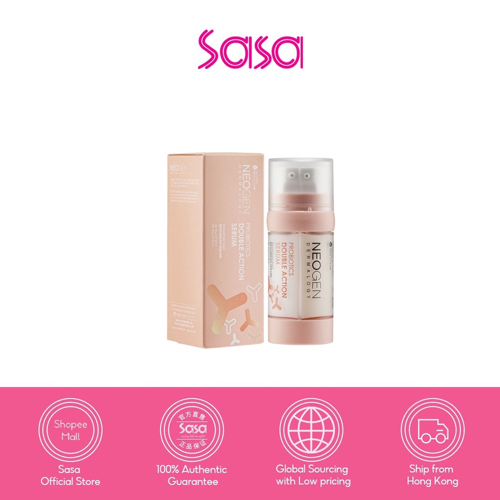 Neogen Probiotics Double Action Serum 22g+22g | Shopee Philippines