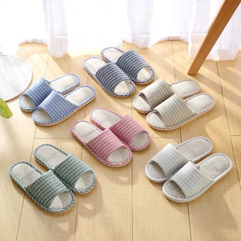 Japanese House Slippers Pattern Indigo Zori Japanese Slippers | Japan