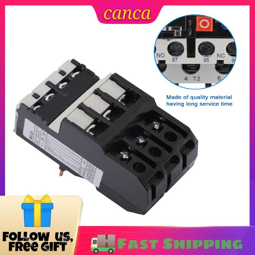 9-13A NR2-25 Electric Overload Relay Adjustable Motor Protection ...