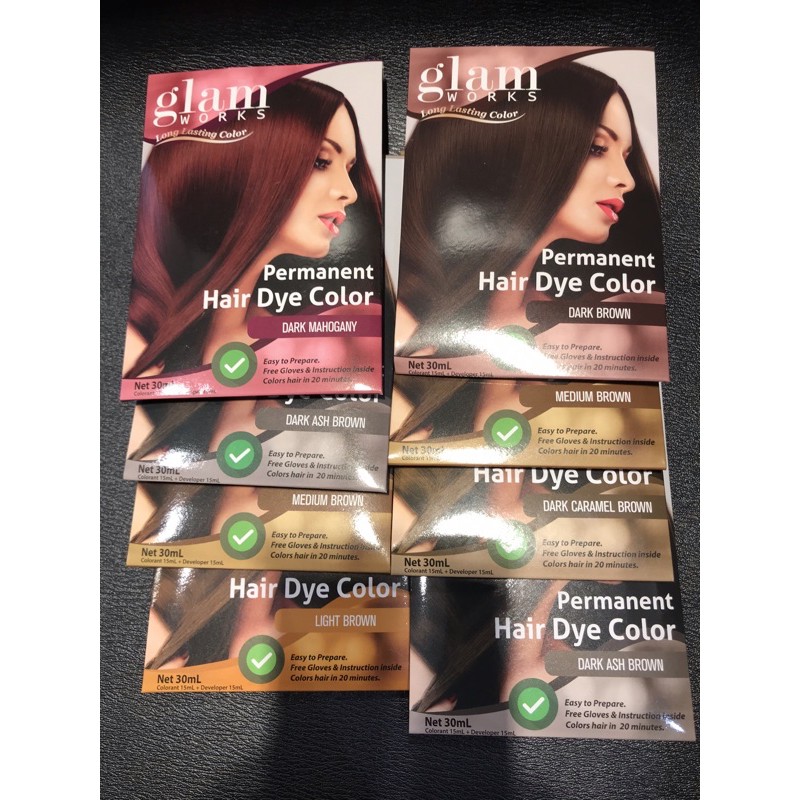 Glam Works Hair Color 30ml | Shopee Philippines