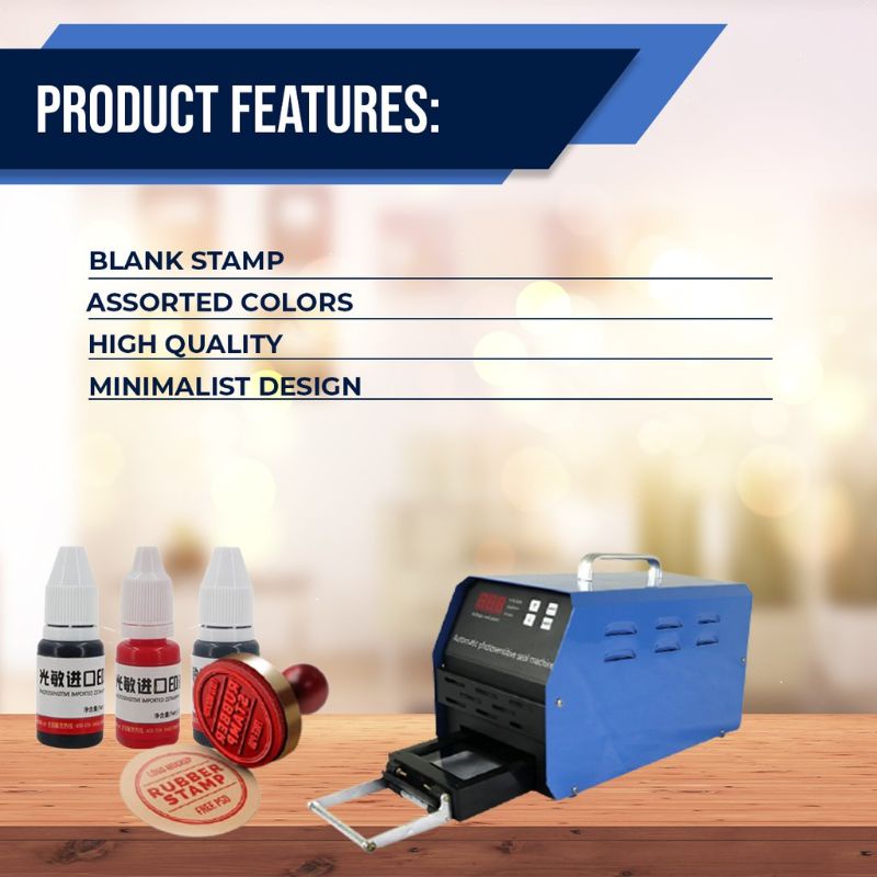 Stamp Maker Photosensitive Machine Stamp Making Machine | Shopee ...
