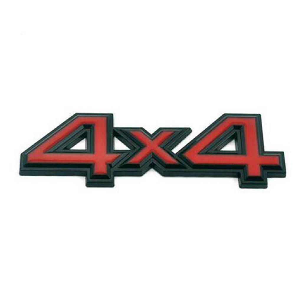 3D Metal 4X4 Four-Wheel Drive Car sticker Logo Emblem | Shopee Philippines