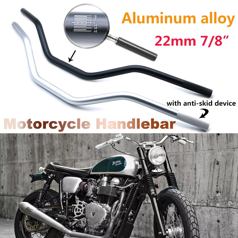 Universal Motorcycle Aluminum alloy 7/8" 22mm Handlebar Motorcycle ...