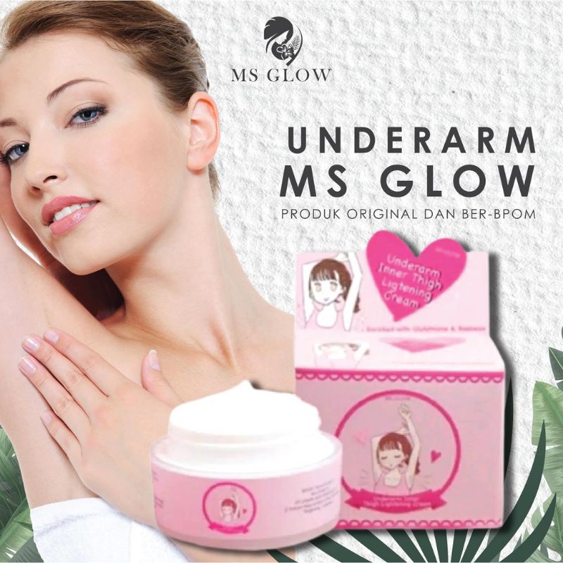 (COD) Underarm Cream MS GLow / Whitening / Cheapest Quality Armpit ...