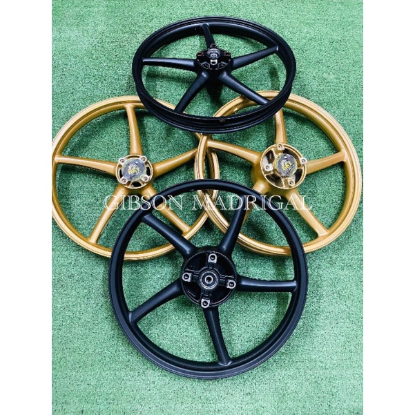 Sniper Mx135/x1r 5spokes Slim mags Free reardisc and Pito | Shopee ...