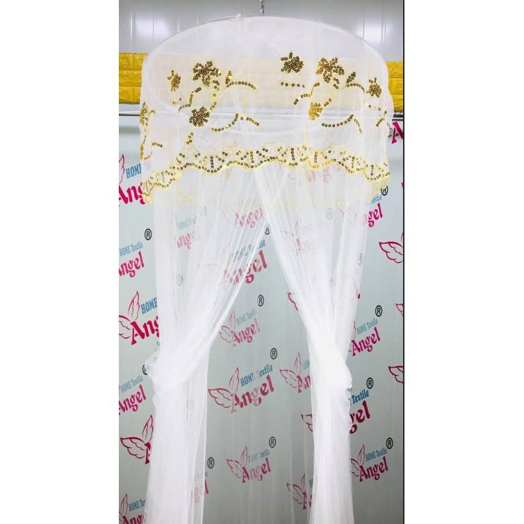 Mosquito Nets Bed Canopy Ceiling Tent Foldable Curtain Hung Mosquito ...