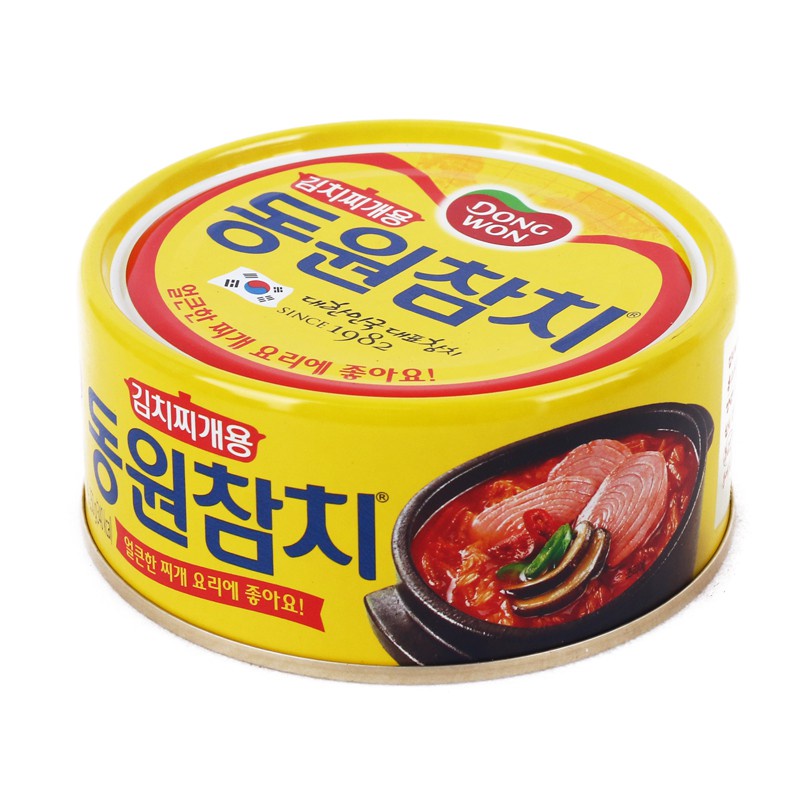 Dongwon CHUNK LIGHT TUNA IN KIMCHI / TUNA KIMCHI 100G | Shopee Philippines