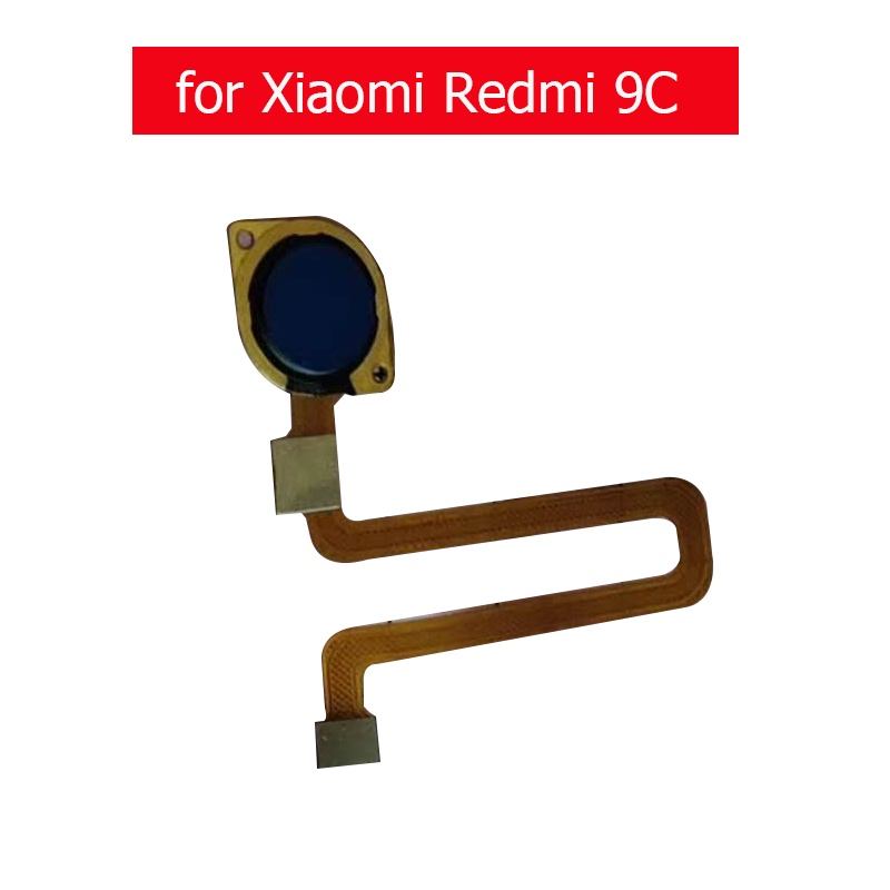 for Xiaomi Redmi 9C fingerprint scanner Connector Flex Cable Touch ID ...