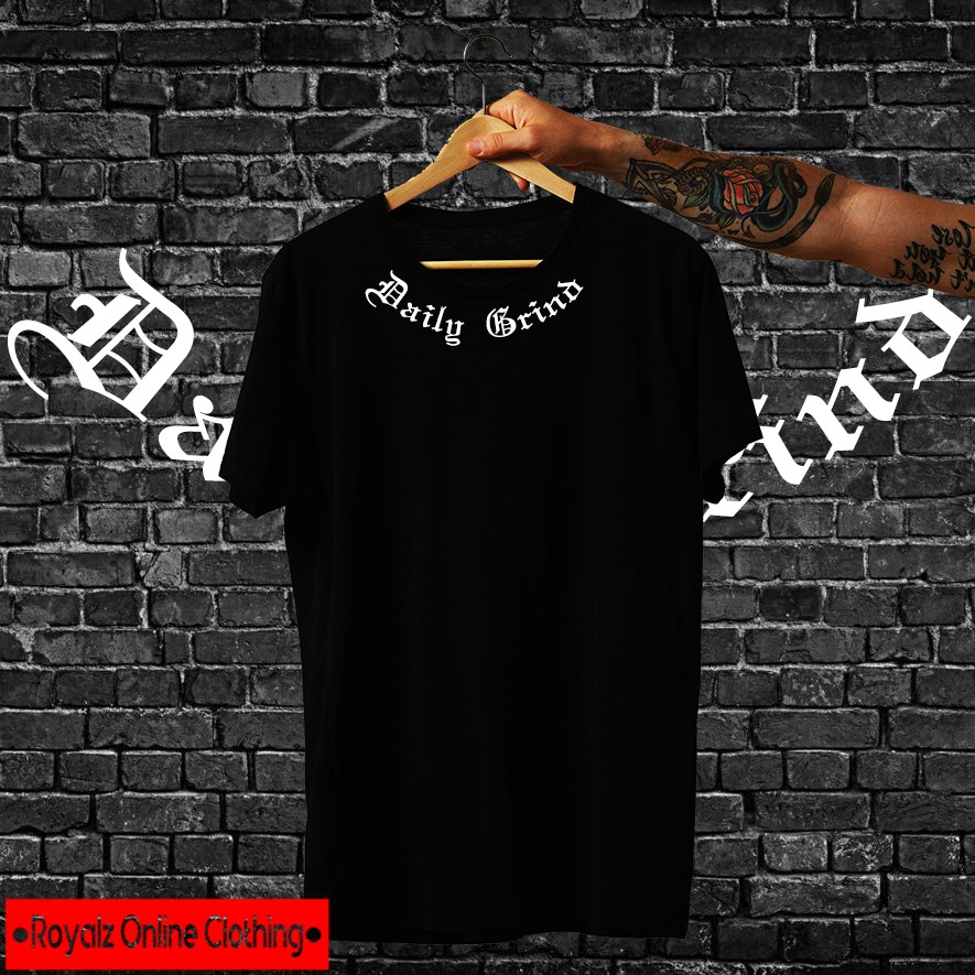199x Daily Grind Graphic Shirt Neckline Print (Unisex For Men And Women ...