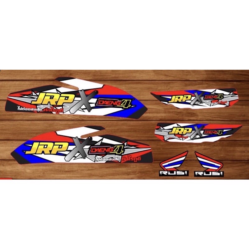 Rusi tc 150,macho jrp x daeng decals with freebies | Shopee Philippines