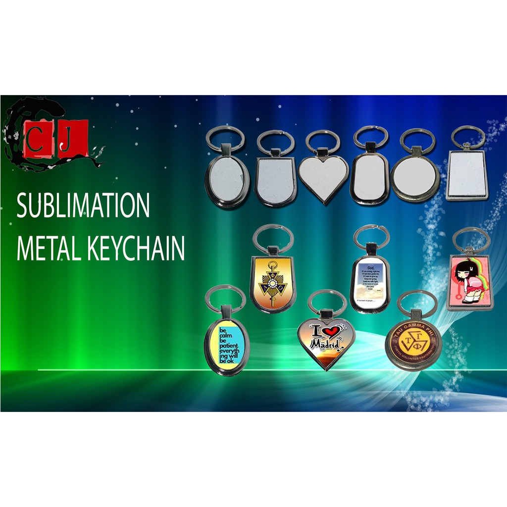 SUBLIMATION METAL KEYCHAIN (1pc) | Shopee Philippines