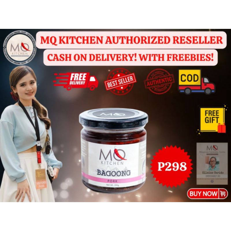 [ONHAND] MQ KITCHEN BAGOONG PORK LIEMPO SILIQUEEN | COD | AUTHORIZED ...