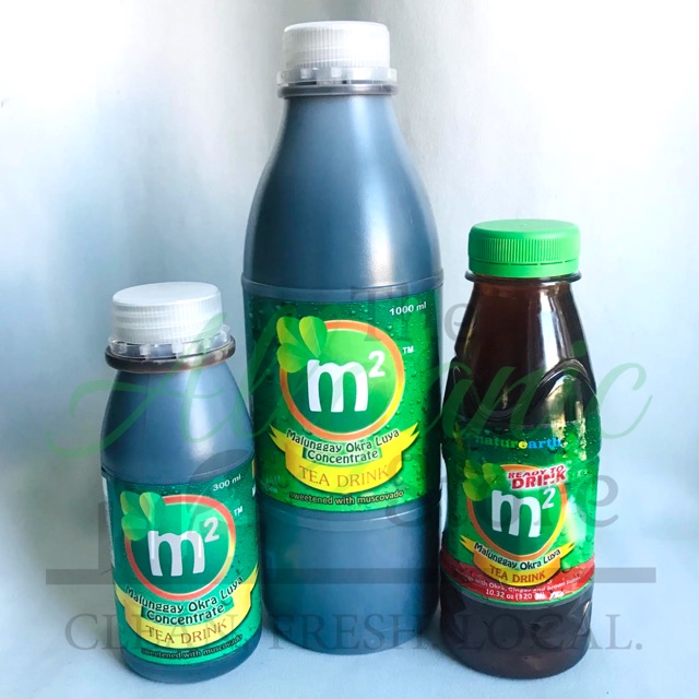 M2 Malunggay Okra Luya Tea Drink | Shopee Philippines