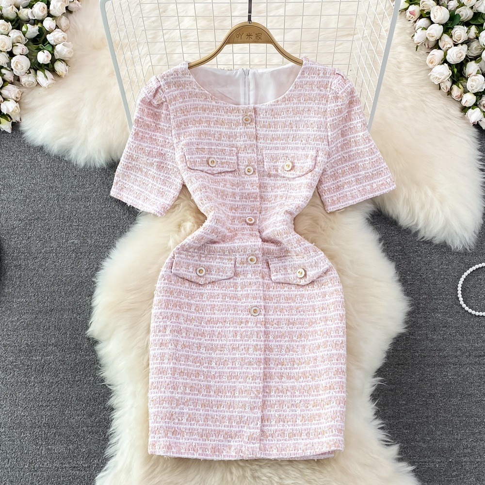 Korean tweed mini dress | Shopee Philippines