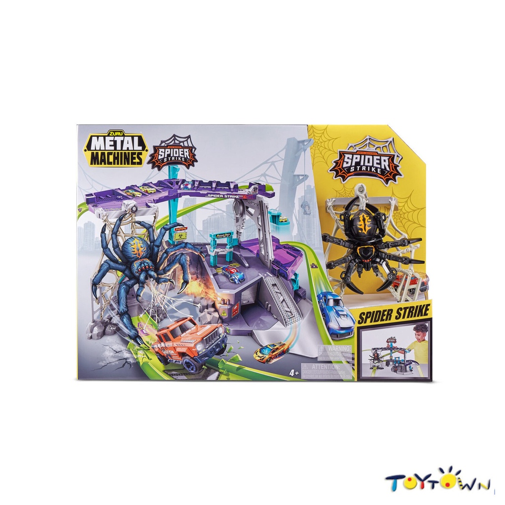 Zuru Metal Machines Spider Strike Garage Playset | Shopee Philippines