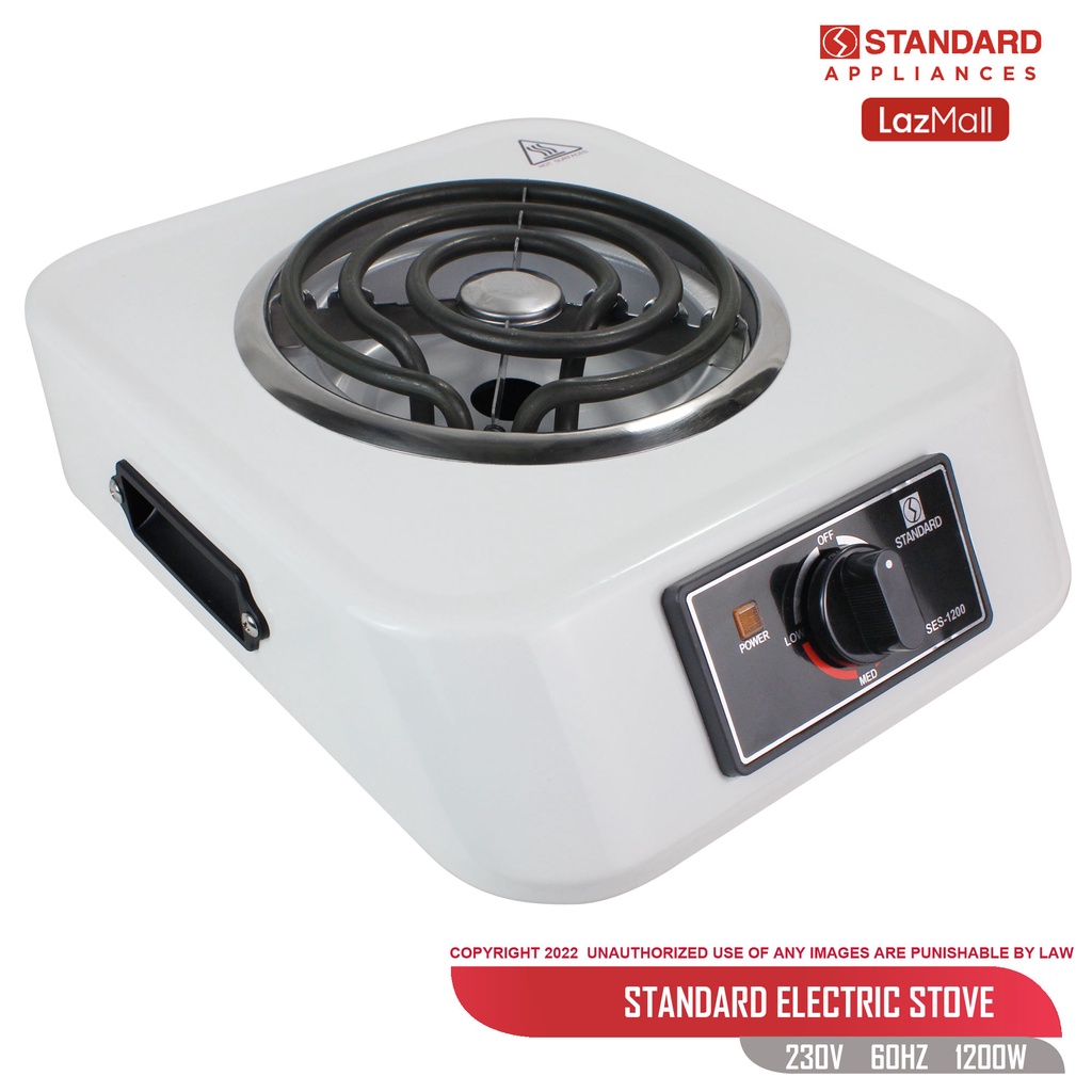STANDARD Single Coil Electric Stove 1200W | Shopee Philippines