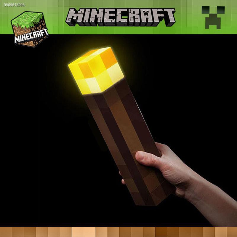 Minecraft Toys Peripheral Torch Blue Mine Weapon Mrs. Steven Figure ...