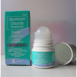 Driclor Topical Antiperspirant 20ml | Shopee Philippines