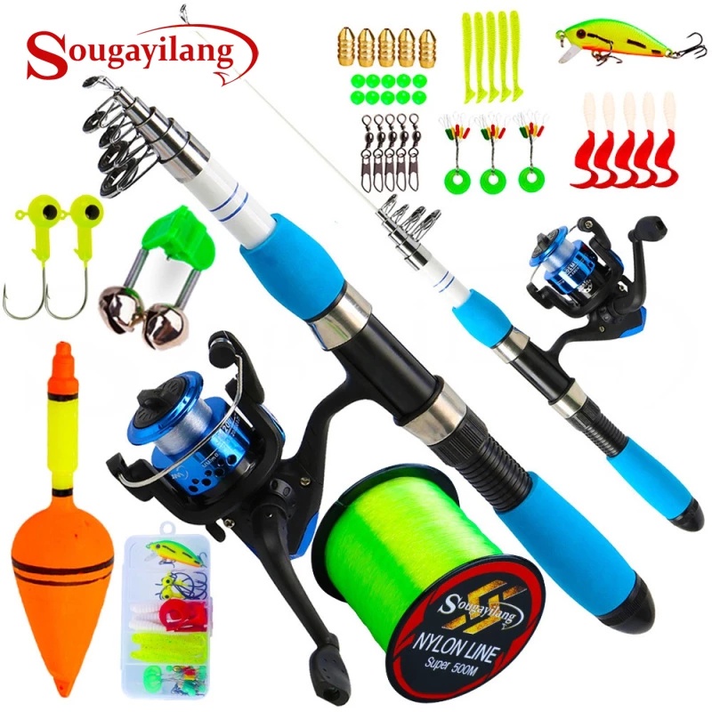Fishing rod set original fishing rod and reel set fishing rods full set ...