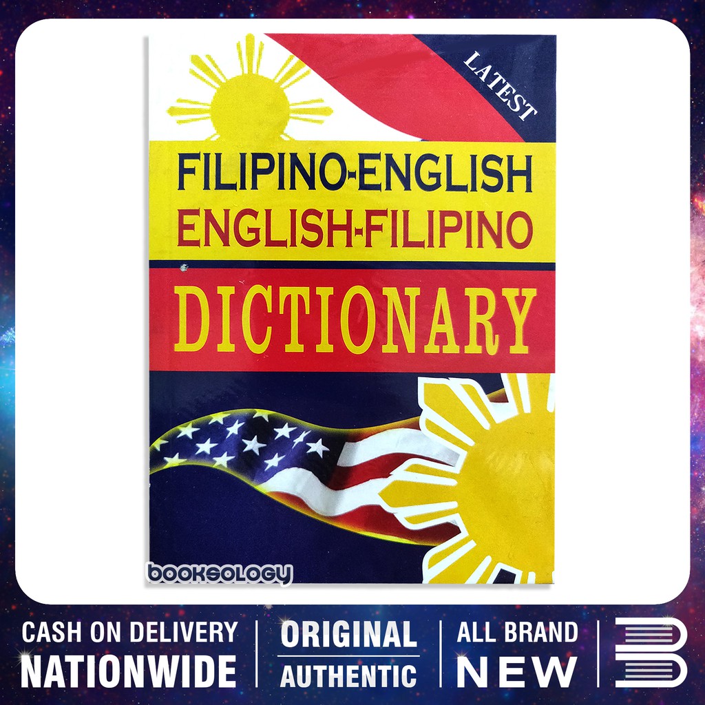 ORIGINAL - LATEST FILIPINO - ENGLISH ENG-FIL DICTIONARY | Shopee ...