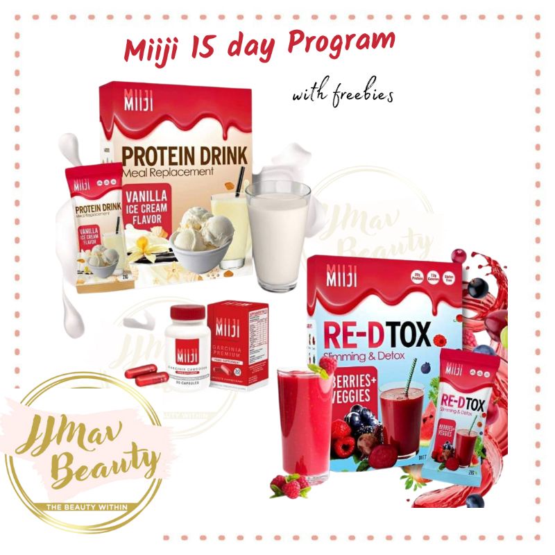 ONHAND MIIJI 15-day PROGRAM BUNDLE (MIIJI GARCINIA CAMBOGIA, RE-DTOX ...