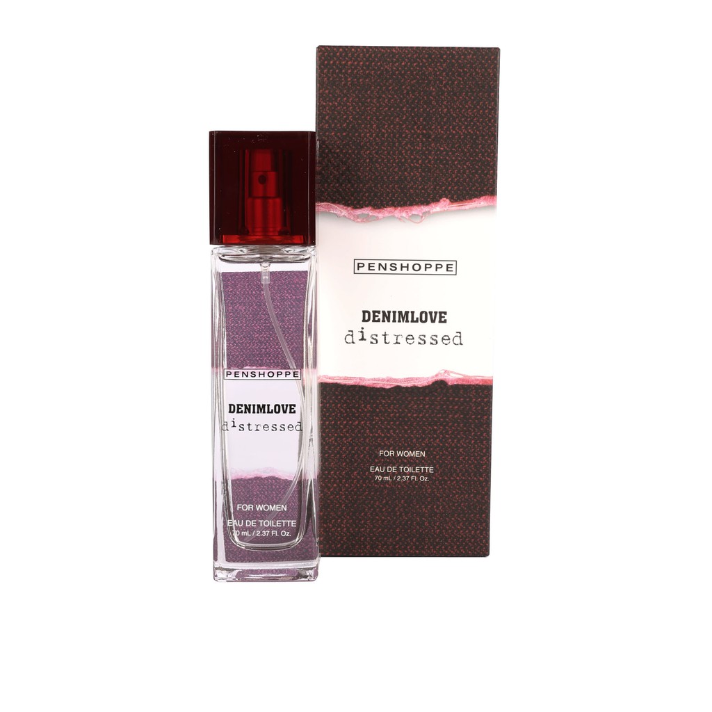 Penshoppe DeniMLove Distrssed Eau De Toilette For Women 70ML | Shopee ...