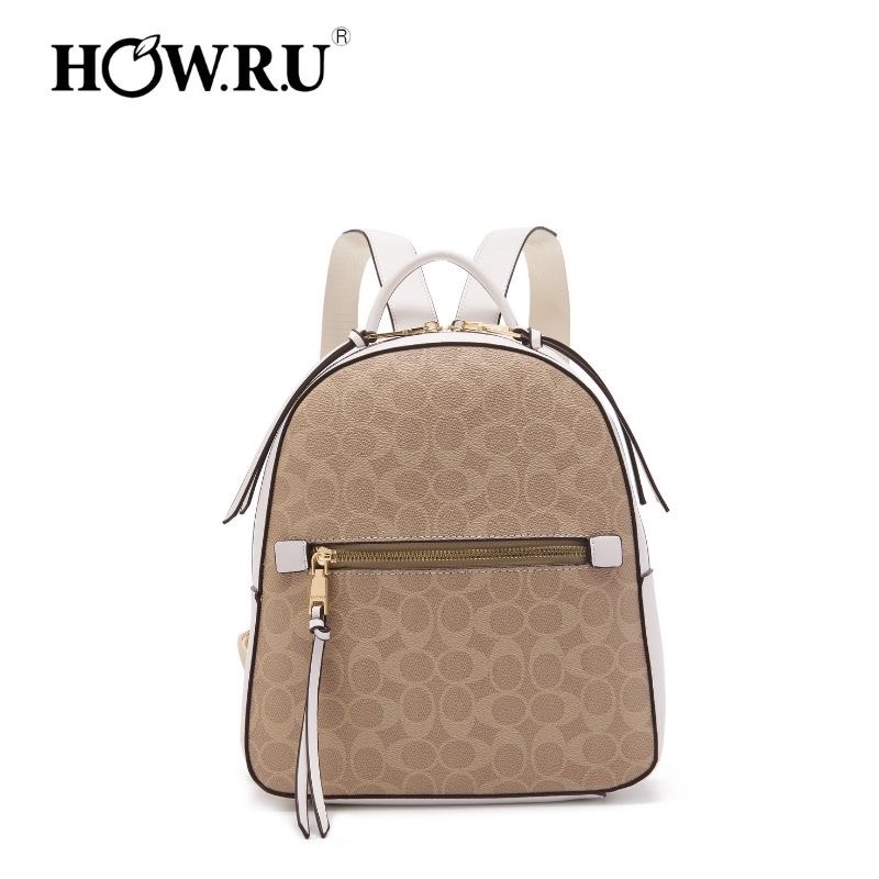 NEW AUTHENTIC HOWRU LEATHER BACKPACK MEDIUM | Shopee Philippines