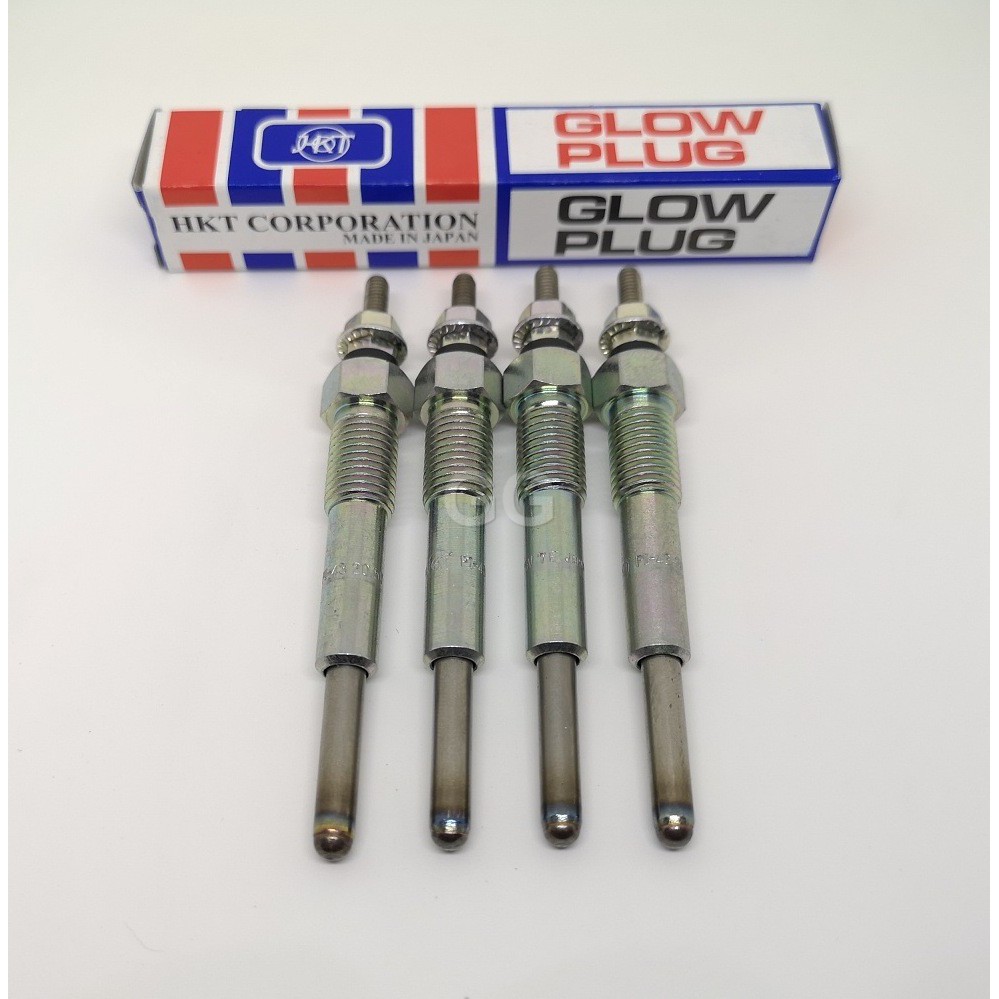 4 pcs Glow Plug Heater Plug Isuzu 12 Volts C240 C190 C201 C221 4BA1 ...