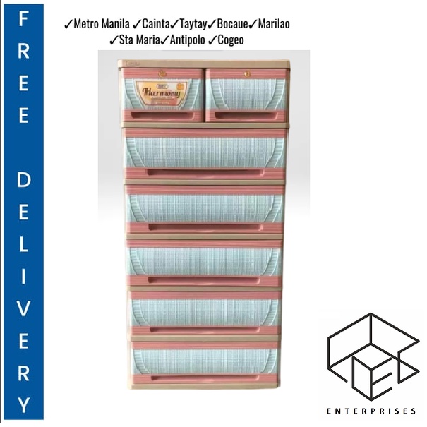 ZOOEY HARMONY DRAWER 6 LAYER (Metro Manila Only) | Shopee Philippines