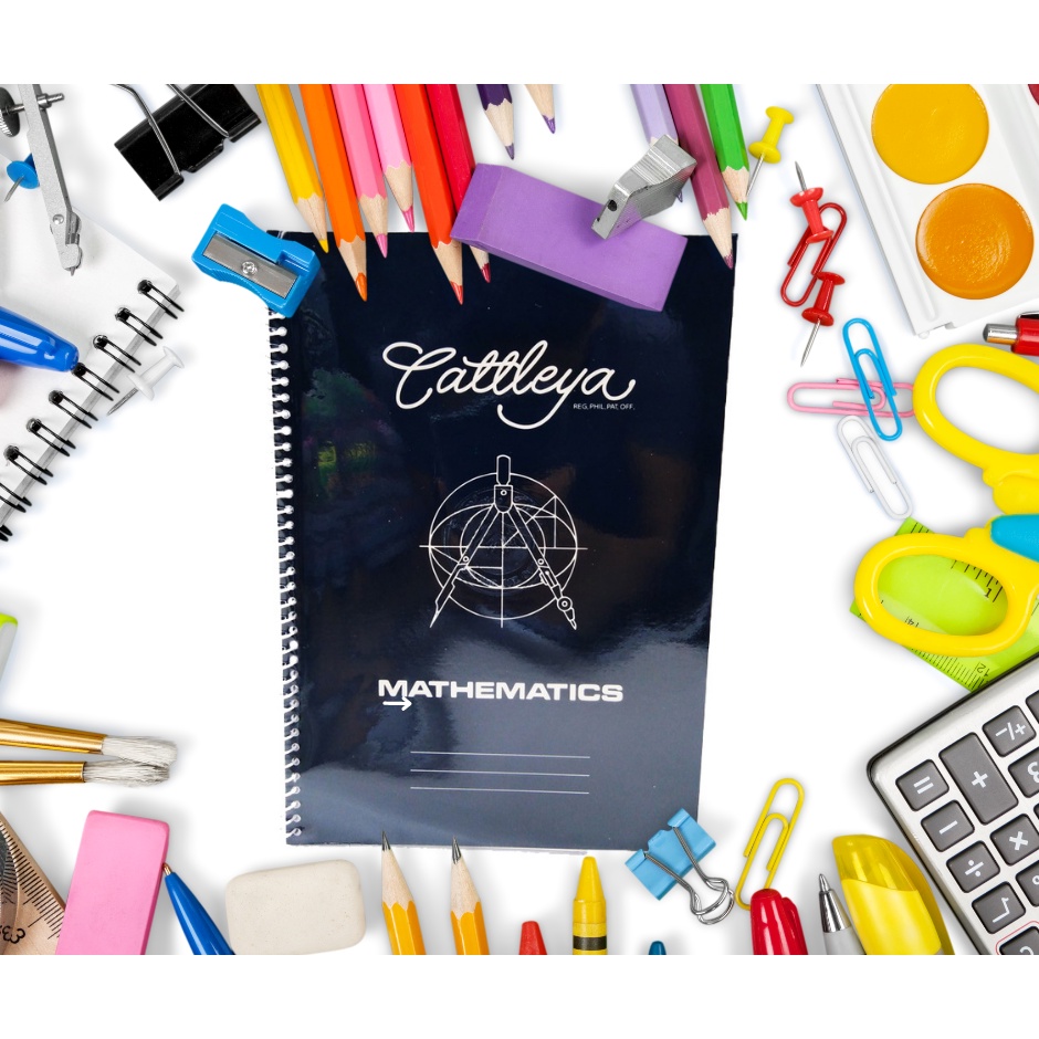 Cattleya Graphing Mathematics Notebook [50/100 sheets] | Shopee Philippines