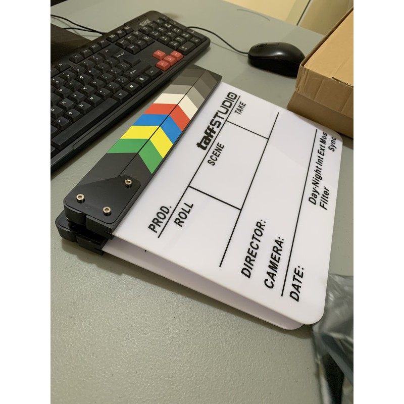 Professional Director Video movie Clapper board Studio movie Clapper ...