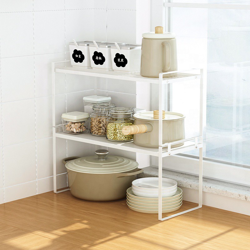 Bel Homme Ph Kitchen Countertop Rack Riser Pantry Organizer Space ...