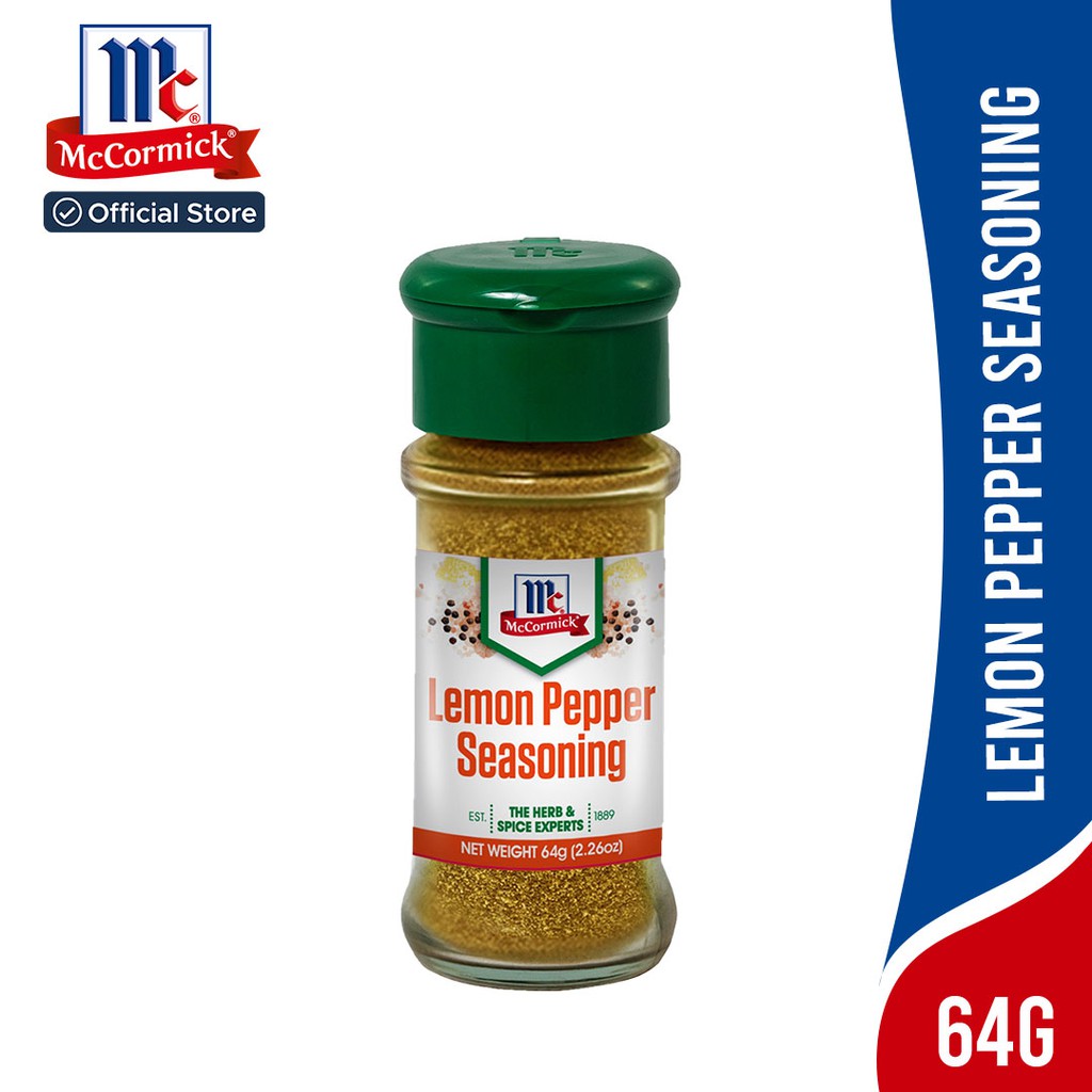 McCormick Lemon Pepper Seasoning 64g | Shopee Philippines