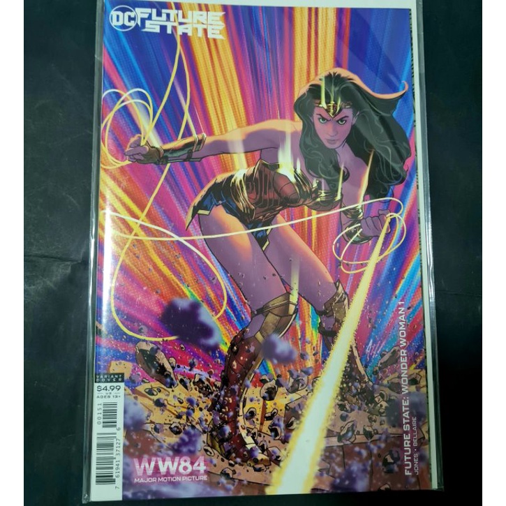 Dc Future State Wonder Woman 1 Hughes Ww84 Variant Comic Cover