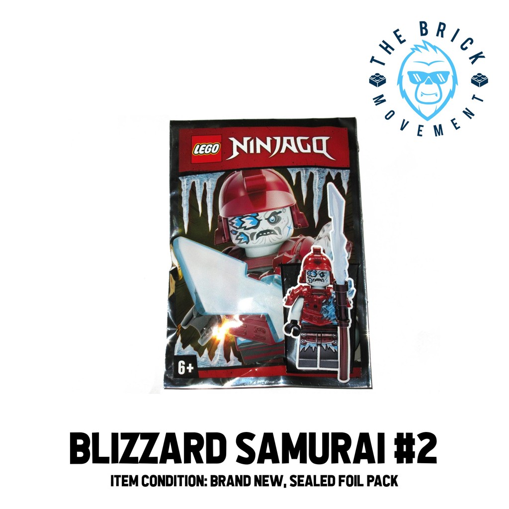 LEGO® NINJAGO Blizzard Samurai Foil Pack #2 | Shopee Philippines