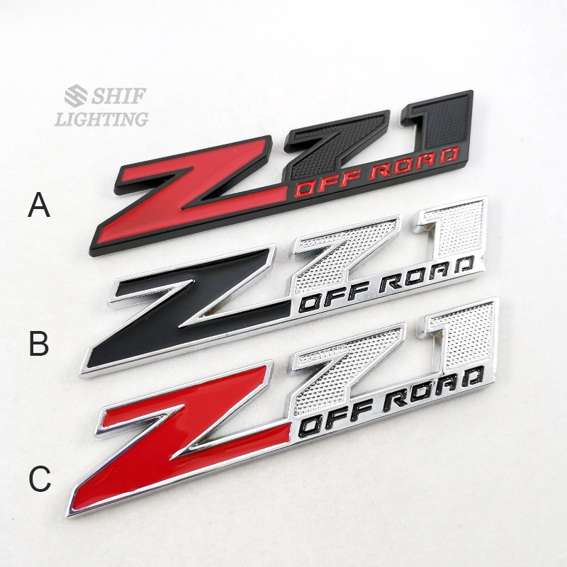 1 x Metal Z71 OFF ROAD Car Auto Decorative Emblem Badge Decal Sticker ...