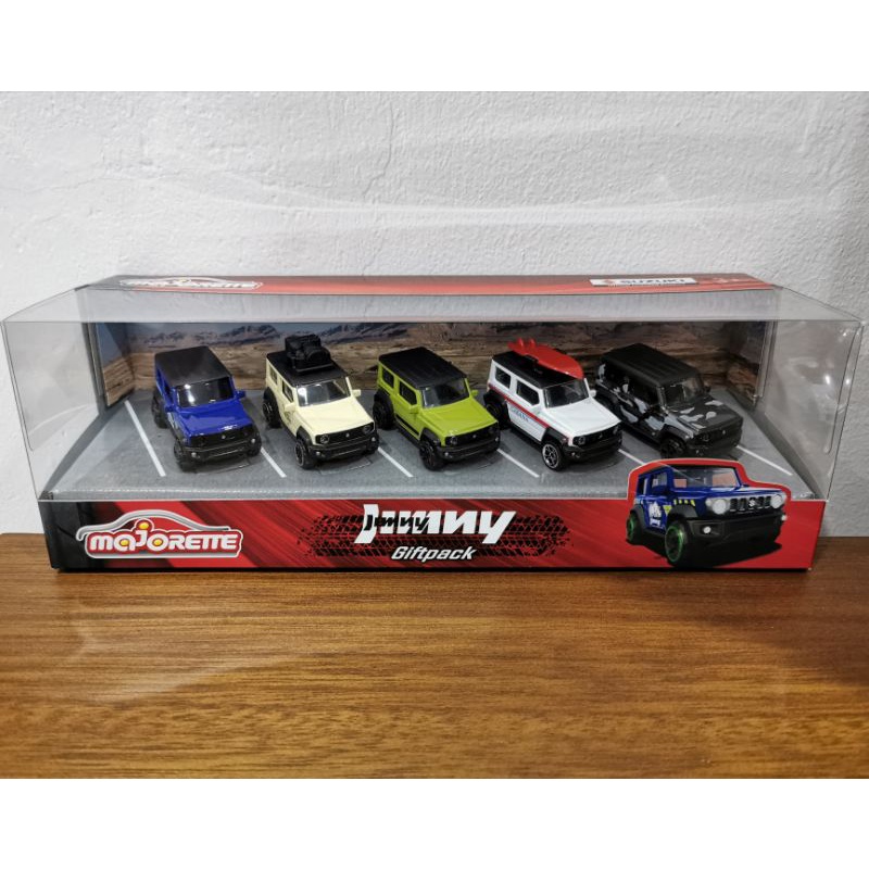 Majorette Suzuki Jimny JB74 5 Pack Gift Set Diecast Scale Model Toy Car ...