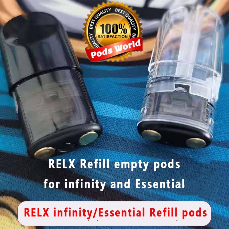 RELX Infinity Pods / RELX Essential / Relx Phantom Refillable Empty ...