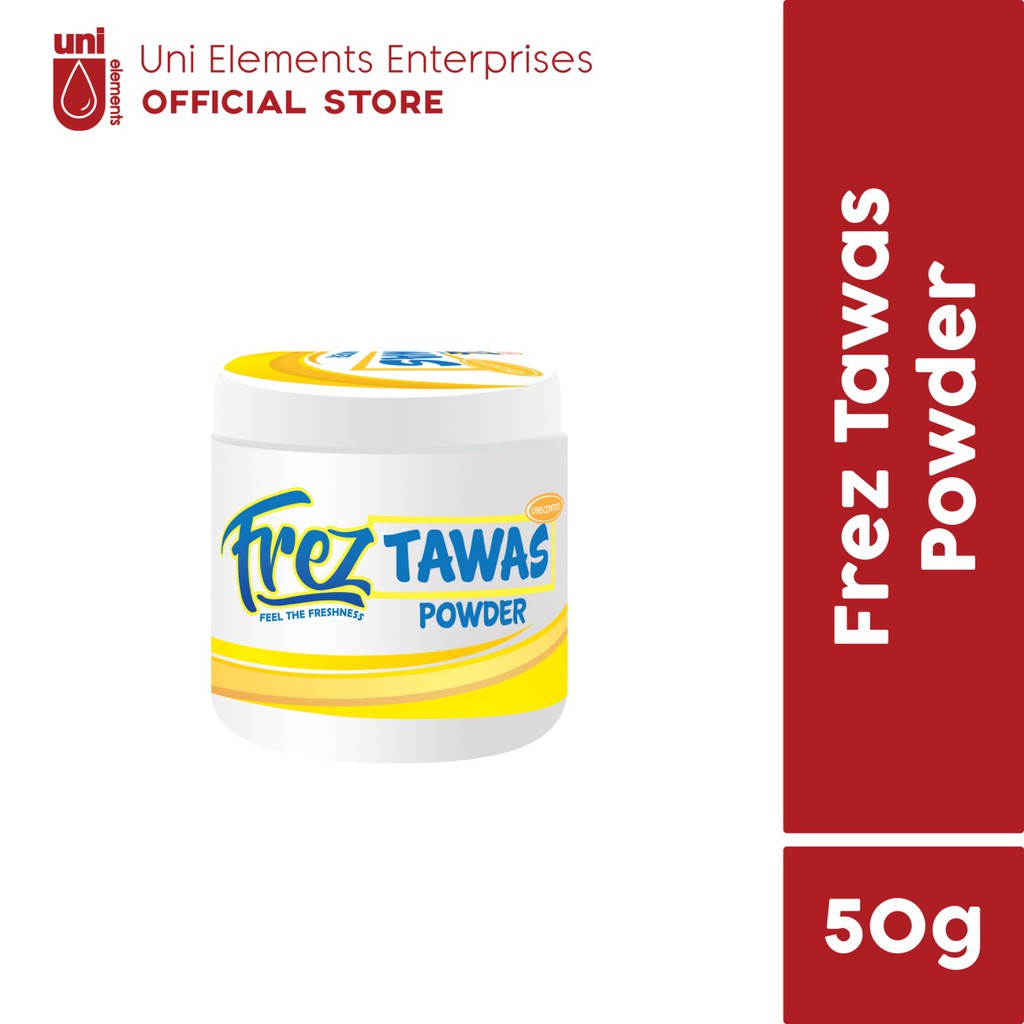 Uni Frez Tawas Powder 50g Unscented and Scented | Shopee Philippines