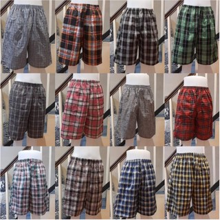 Tokong Short Checkered Pambahay shorts Unisex for Adult Tokong | Shopee ...