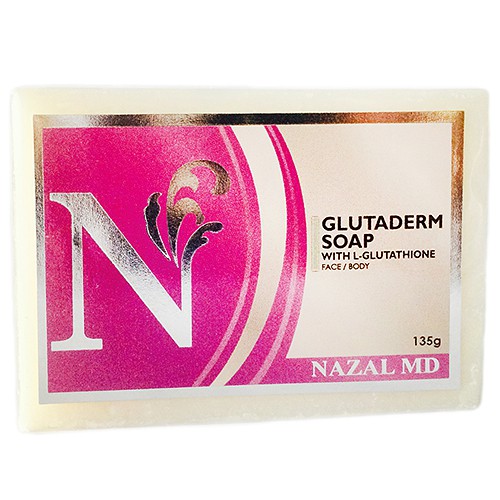 Nazal MD Glutaderm Whitening Soap 135g | Shopee Philippines