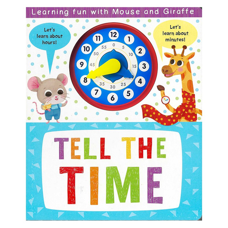 Tell the Time Board Book | Shopee Philippines