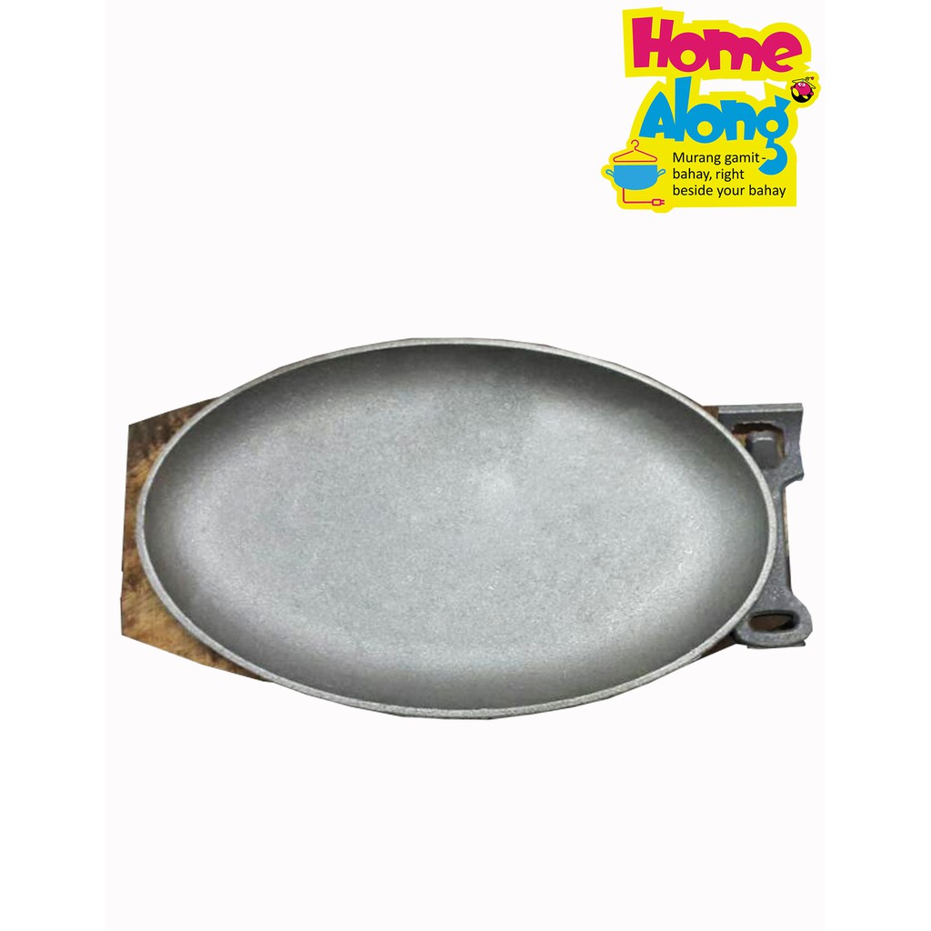 Sizzling Plate Plain Design With Metal Handle | Shopee Philippines
